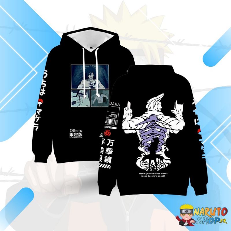 Pull Naruto - Madara Uchiha - La Boutique N°1 en France spécialisée du ...