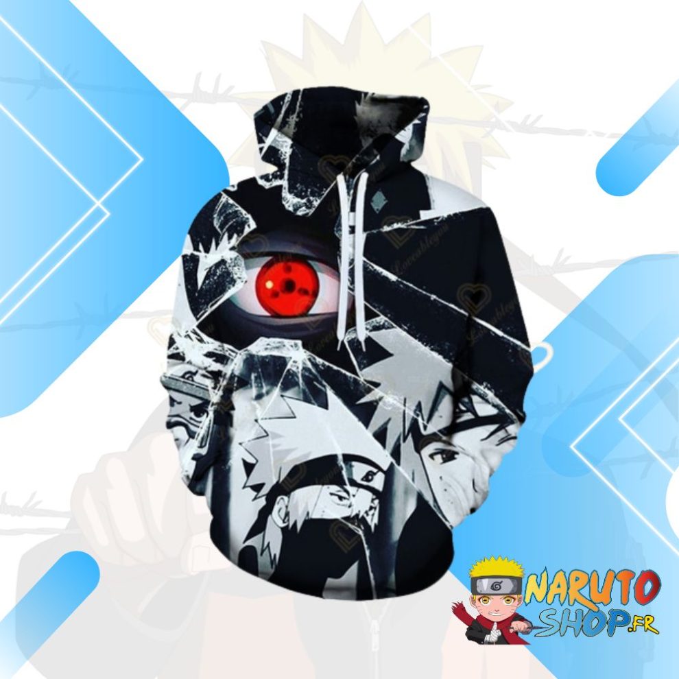 Pull Naruto Minato et Kakashi Vs Obito - La Boutique N°1 en France ...