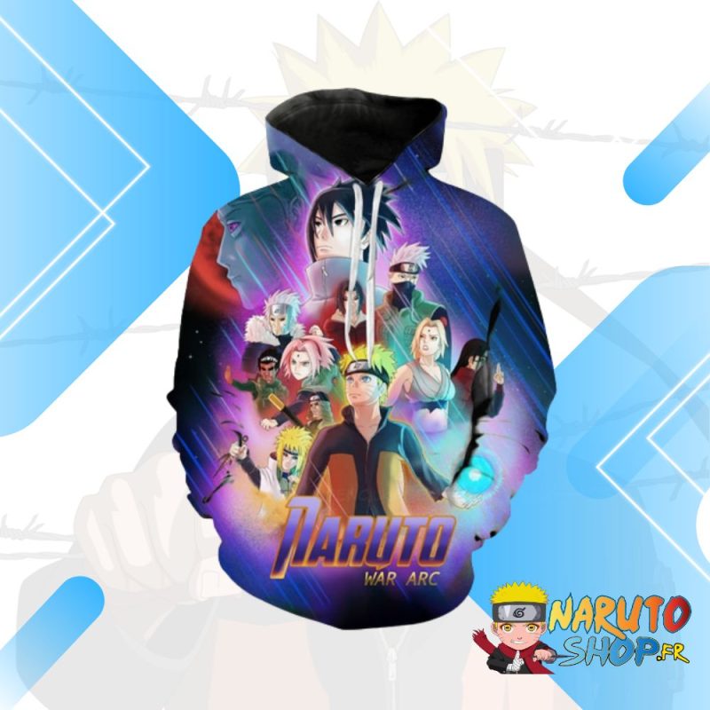 Pull Naruto Univers Naruto Shippuden - La Boutique N°1 en France ...