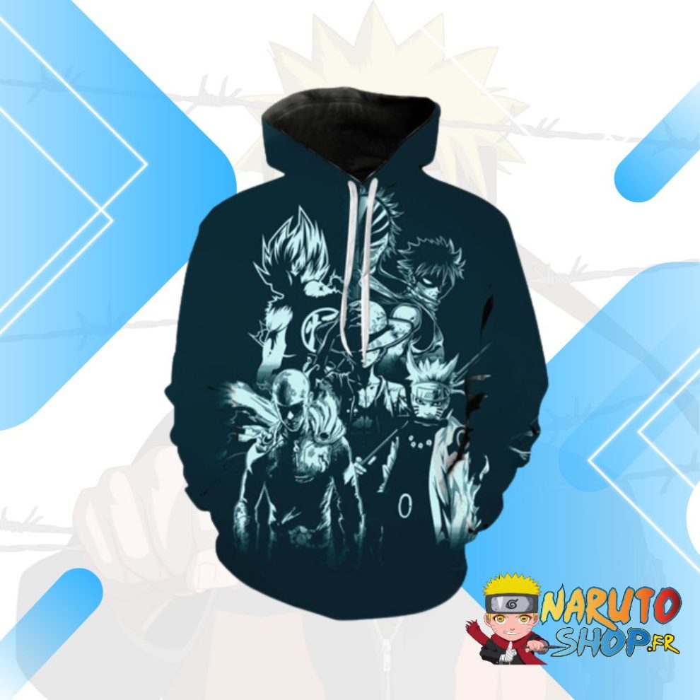 Pull Naruto Heros Anime - La Boutique N°1 en France spécialisée du Naruto