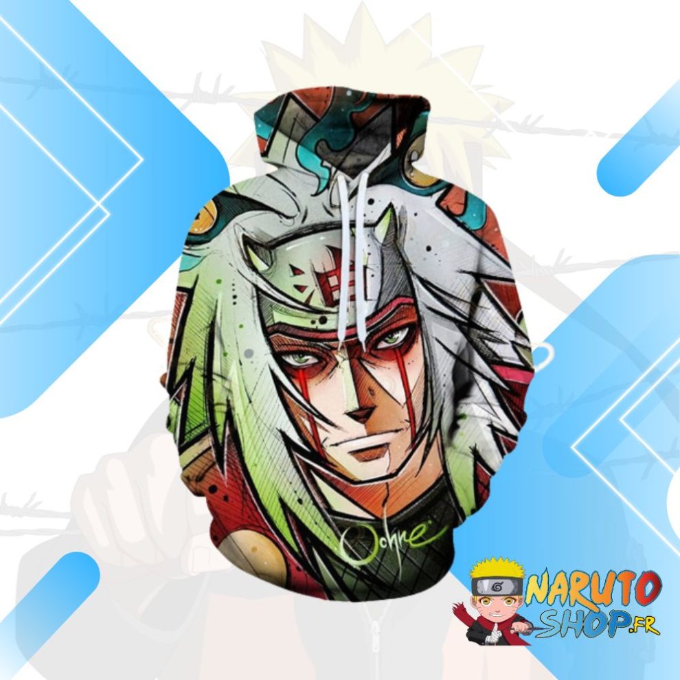 Pull Naruto Jiraiya - La Boutique N°1 en France spécialisée du Naruto