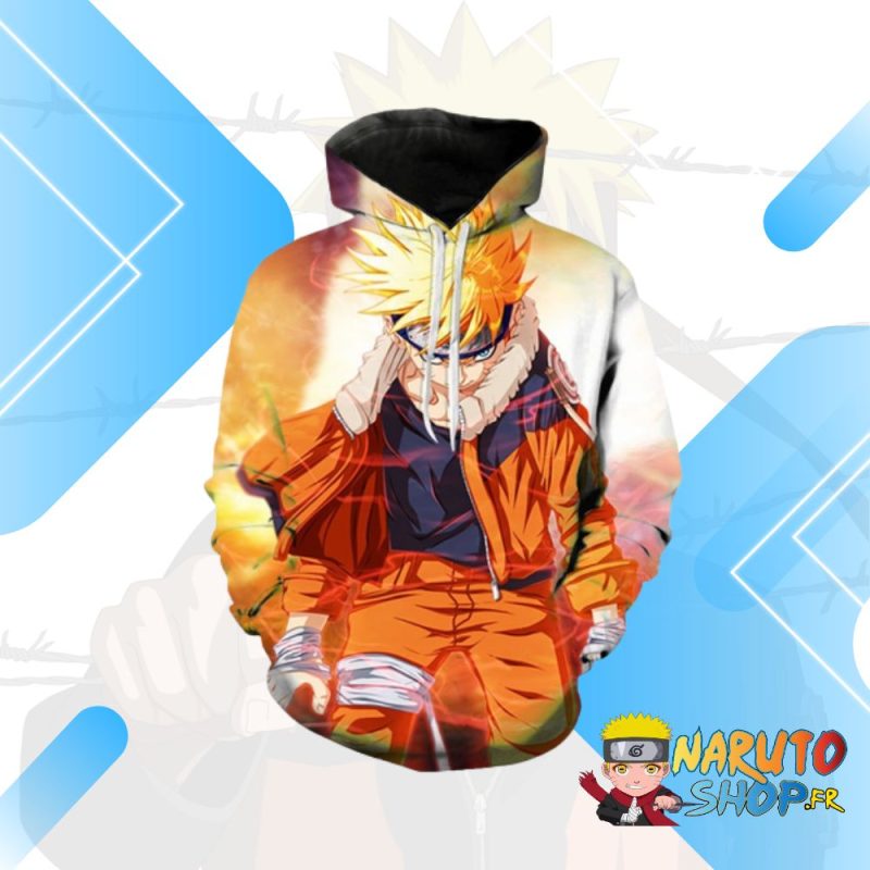 Pull Naruto Naruto Uzumaki fâché - La Boutique N°1 en France ...