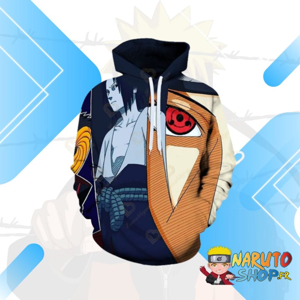 Pull Naruto Sasuke Et Itachi Sharingan - La Boutique N°1 en France spécialisée du Naruto