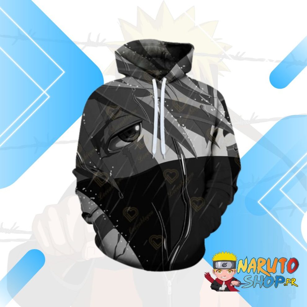 Pull Naruto Yeux Kakashi - La Boutique N°1 en France spécialisée du Naruto