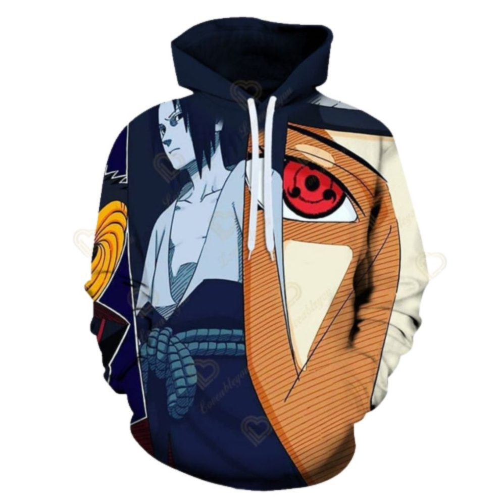 Pull Naruto Sasuke Et Itachi Sharingan - La Boutique N°1 en France ...