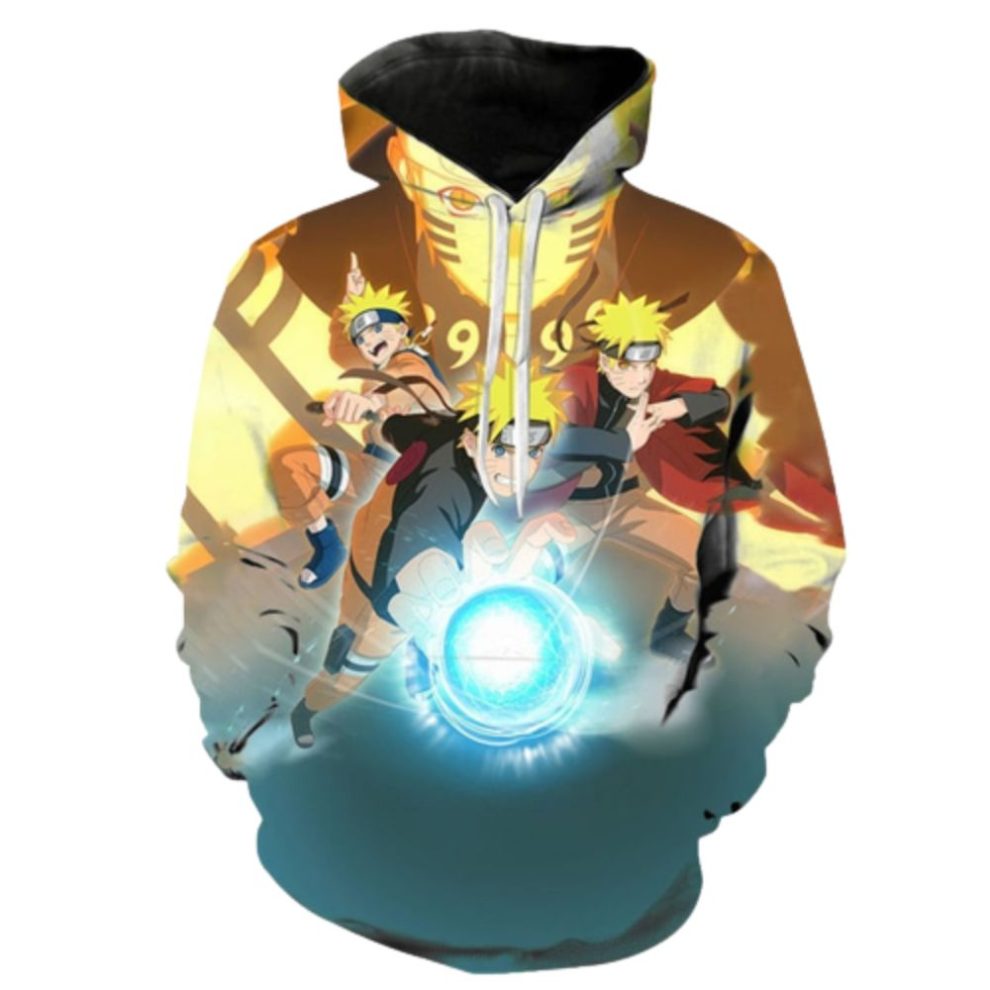 Pull Naruto Uzumaki Technique - La Boutique N°1 en France spécialisée ...