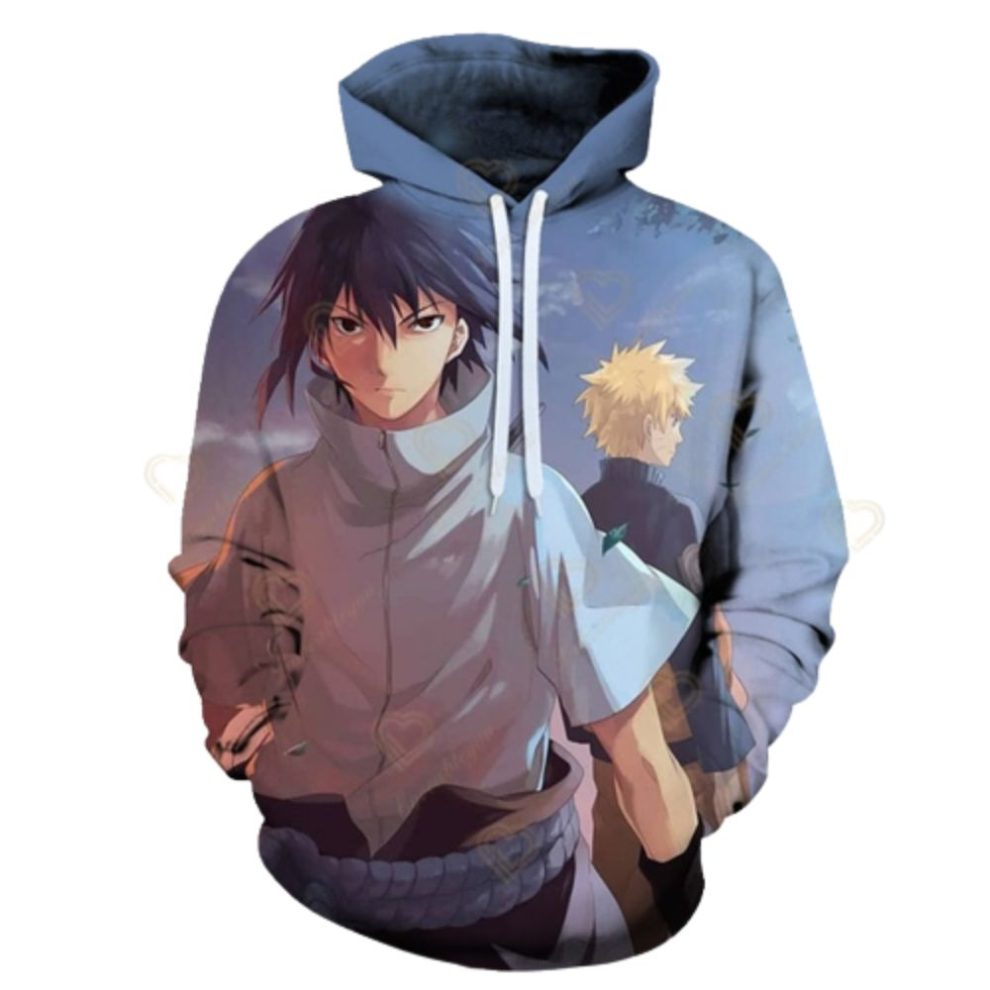 Pull Naruto Sasuke Uchiwa Et Naruto Uzumaki - La Boutique N°1 en France ...